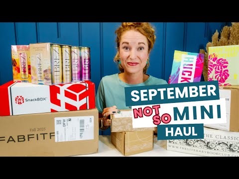 the Not So Mini Haul - Oops I Did it Again Unboxing 😂