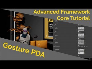 Gesture PDA (Advanced Framework Core Tutorial)