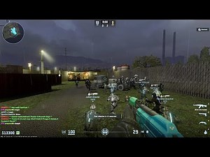 CS2 Zombie Escape ze_alien_shooter On GFL Server