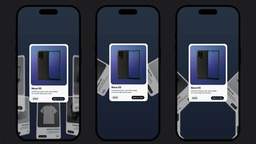 Vertical Product Promo Carousel