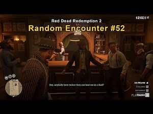 The best gunslinger - Random Encounter #52 - Red Dead Redemption 2