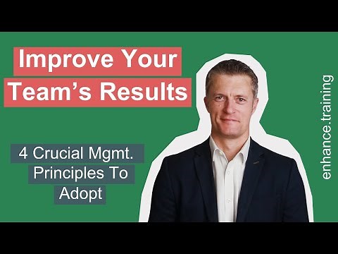 Improve Team Results – 4 Ways To Help Your Team To Their Best Results