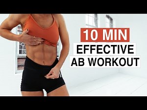 10 MIN EFFECTIVE TOTAL CORE/AB WORKOUT (At Home No Equipment)