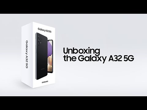 Galaxy A32 5G: Official Unboxing | Samsung