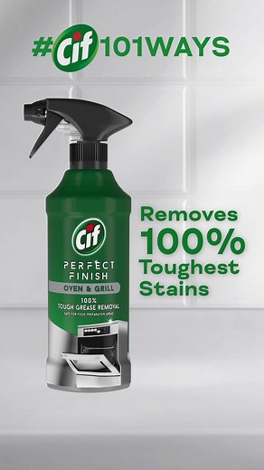 Powerful Stain Removal with CIF Cream Cleaner!