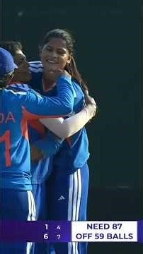 Prema Picks Up 3 Big Wickets| IND A W vs BAN A W | Final | | ZM1J #shorts