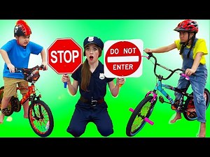 Jannie and Lyndon Learn Simple Rules for Children about Riding Bicycles