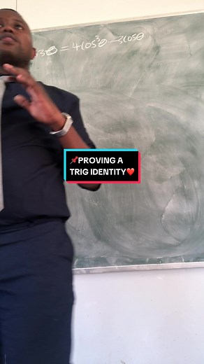 Learn Trigonometry for Exams: Proving a Trig Identity