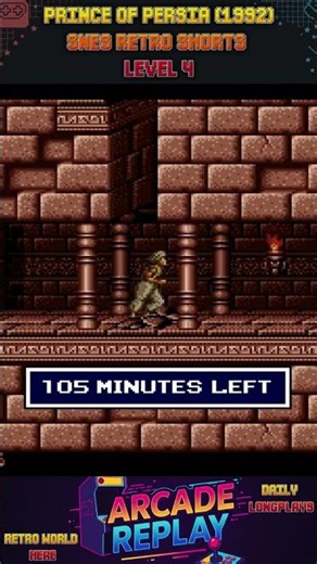 🎮 Prince of Persia (1992) – SNES Retro Shorts | Level 4 #retrogaming #snes