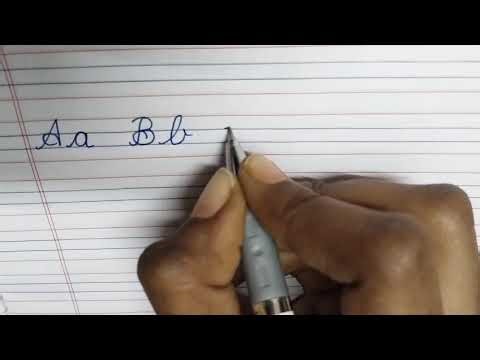 How to Write Capital Letters | Cursive Writing Practice A to Z |