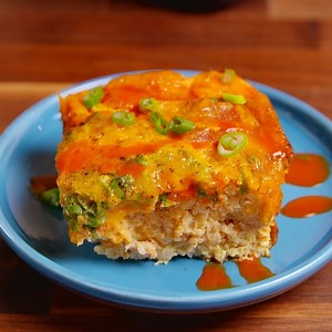 This breakfast bake is soo worth waking up for. Full recipe: http://dlsh.it/CZR58EX | Delish