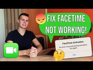 HOW TO FIX FACETIME NOT WORKING! (ACTIVATION, BLACK SCREEN, POOR CONNECTION)!