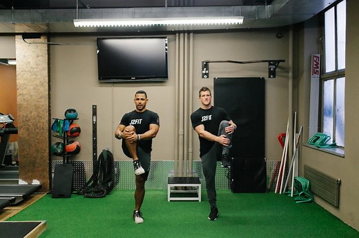 Dynamic Warm Up - Why (and How) Fitness, Strength, and Power Athletes Should Do Them | BarBend