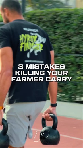 Push Peformance Training | Farmer Carry ≠ just picking heavy and walking. If your grip fails fast or your shoulders burn for the wrong reasons, check this 👇 3 form... | Instagram