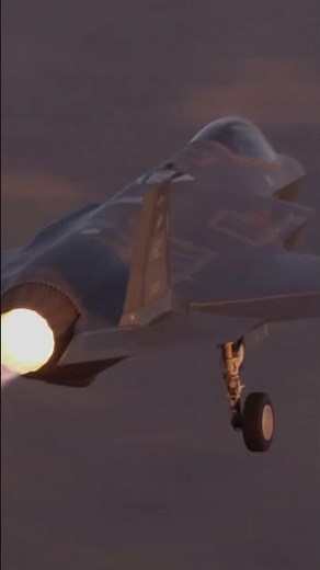Watch the F-35 Blast Off 💥 #f35 #lockheedmartin
