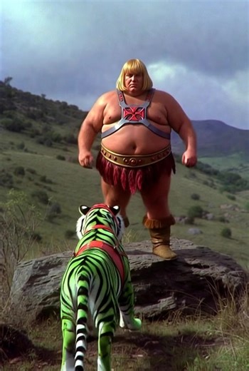 I have the power!! #he-man #battle-cat #retro #80scartoons #