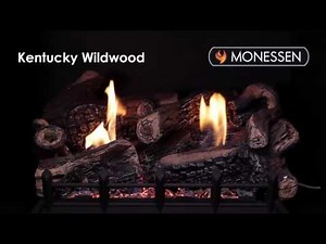 Monessen® Kentucky Wildwood Vent Free Gas Log Set Video
