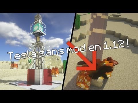 Comment faire une tour tesla Minecraft