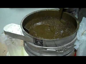 Screening Waste Oil & Grease with the Kason Vibroscreen Circular Vibratory Screener