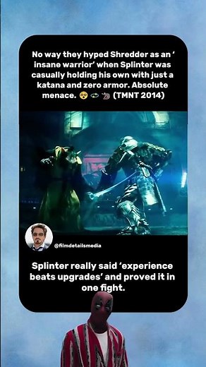 Splinter vs Shredder — The Fight No One Expected | TMNT (2014) 🐀⚔️