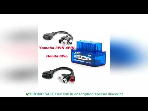 ELM327 Code Reader Scan Tool Bluetooth 5.1 Car Scanner JFIND JF327 For Android IOS Check Engine Moto