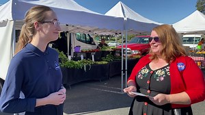 What do National Oceanic and Atmospheric Administration (NOAA)'s JPSS satellites & farming have in common? 🤔 We visited the Route One Farmer's Market in Lompoc, California, to talk to Joint Polar Satellite System - JPSS STEM Engagement lead, Julie Hoover, about how the #JPSS2 technology set to launch Nov. 10 helps farmers improve their harvests. | NASA - National Aeronautics and Space Administration