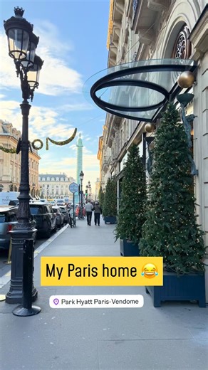 SFO777 First Class Travel on Instagram: "My home for the day and night in Paris was the elegant Park Hyatt Paris-Vendome, located just of Place Vendome. After a refreshing power nap and shower, I headed to take in the Christmas decorations at iconic Galeries Lafayette and Printemps. #galerieslafayette #printempshaussmann #printemps #paris #parislife #christmas #parischristmas #parkhyattparis #skating #travel #tourandtravel #instatravel #firstclass #luxurylife #luxurylifestyle #explore #explorepa