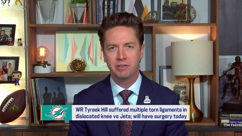 Pelissero: Tyreek Hill set to go under 'major reconstruction' surgery on dislocated knee 'GMFB'