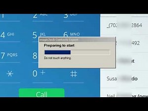 SAVE or EXPORT magicJACK CONTACTS with this SciTe-Lite Script