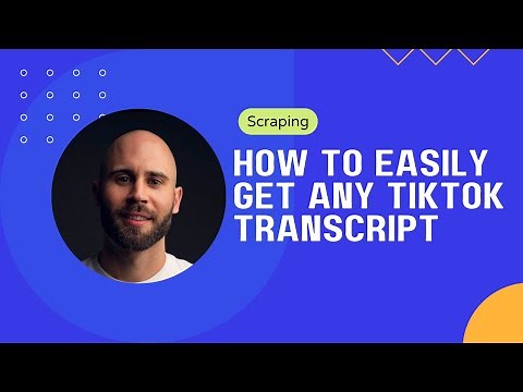 How to Easily Get the Transcript of any TikTok Video
