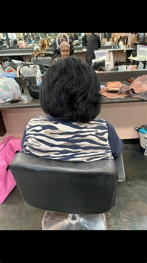 The Ultimate Root Refresh: Relaxer + Color Bath 💁🏾‍♀️✨ HairEducation #RelaxerTouchUp #GrayCoverage