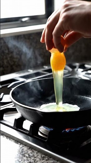 Satisfying Slow-Mo Egg Crack | Realistic Cooking Sounds
