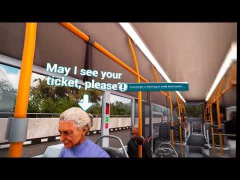 Bus Simulator 18 VR Gameplay / Let the UEVR Injector Mod Magic Work