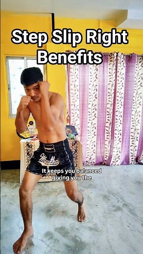 Day 57 - Master the Step Slip Right | Evasive Boxing & Martial Arts Move in 30 Seconds #boxingtips