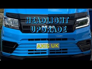 VW Crafter & MAN TGE LED Headlight Upgrade | Easy DIY Install