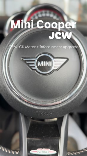 GermanDna on Instagram: "The iconic Mini Cooper JCW — now more connected and dynamic than ever. Upgraded with the OEM LCD Digital Cockpit and top-end infotainment system featuring wireless Apple CarPlay, crafted to perfection by GERMANDNA. The cluster and infotainment themes now transform with every drive mode, bringing emotion, precision, and performance together in one seamless experience. Another example of OEM luxury redefined — by GERMANDNA. 🇩🇪✨ #GERMANDNA #MiniCooperJCW #LuxuryRetrofit #
