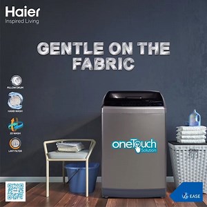37K views · 35 shares | Haier Washing Machine with Hand Wash like washing, have opposite rotating tub and pulsator to kick out the toughest of stains. For more info: https://bit.ly/2DdlAei #HaierPakistan #InspiredLiving #HaierWashingMachines | Haier | Facebook