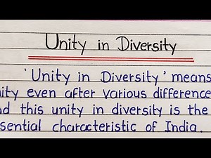 Unity in diversity english essay writing || unity in diversity in India essay || AJ Pathshala