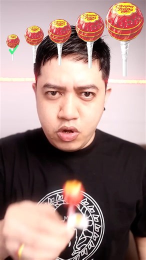 Small, Big, Giant Chupa Chups!🍭🥰 #Lollipop #ChupachupsLollipop #giantlollipop #chupachups