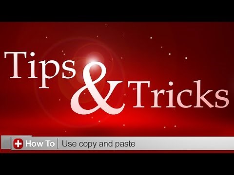 Toshiba How-To: Copy and pasting files on your computer