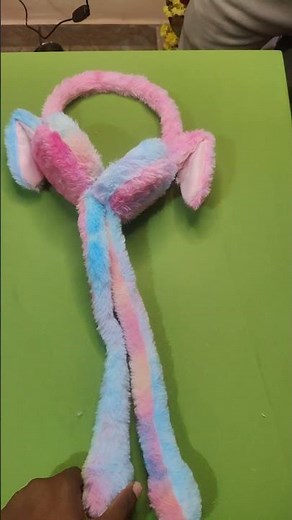 Purple Bunny Earmuff Unboxing | Cute Winter Earmuffs Review | Soft & Warm Ear Cover Test