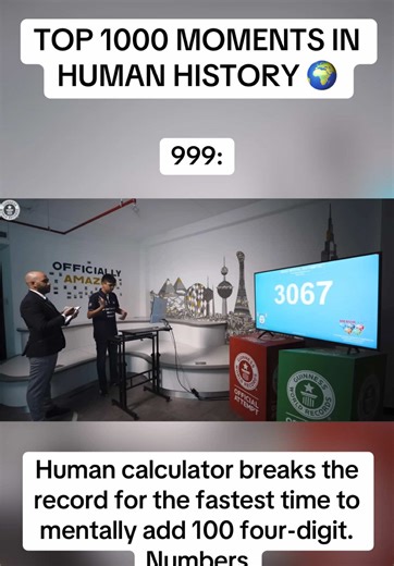 Human Calculator Breaks Fastest Record in Mental Math