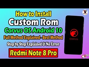 How to Install Custom ROM on Redmi Note 8 Pro - Step by Step Explained - Simple Method | Best Way |