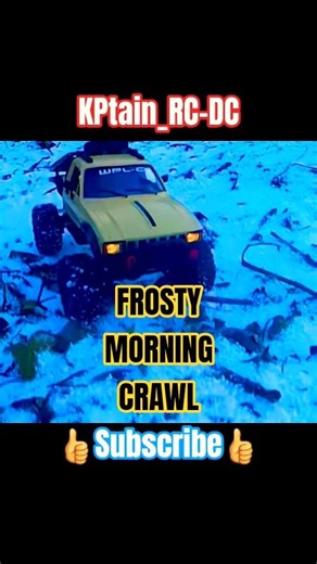 A Calming Winter Morning | WPL C14 Crawling #new #shorts #relaxing #rc