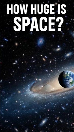 How Big Is Space… Really?😳#shorts #science #space