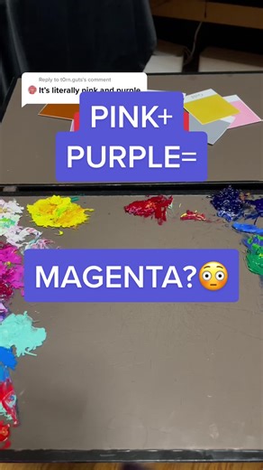 How to Create Magenta Paint from Pink and Purple