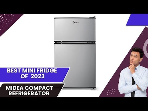 Midea Compact Refrigerator full review 2024 - BEST Mini Fridge OF 2024