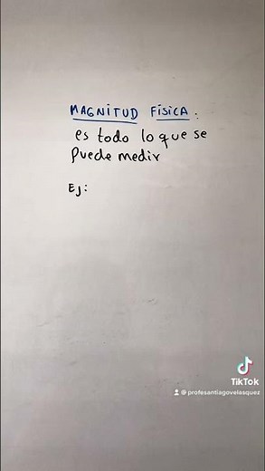 MAGNITUD FÍSICA