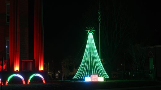 Rock & Awe Holiday Light Show returns with interactive light show