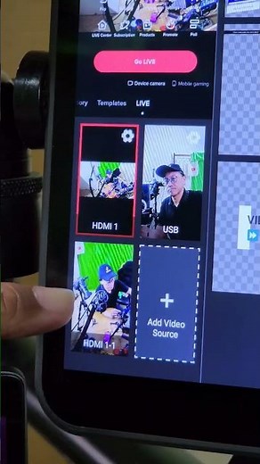 How to create an additional video source in a TikTok live stream #tiktok #tiktoklive #howto